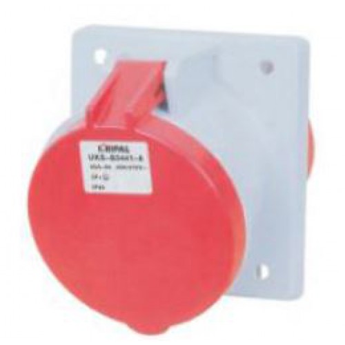 Industrial Panel Mounted Socket IP44 63A
