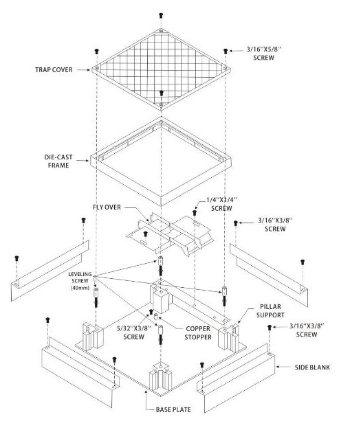 Underfloor Junction Box